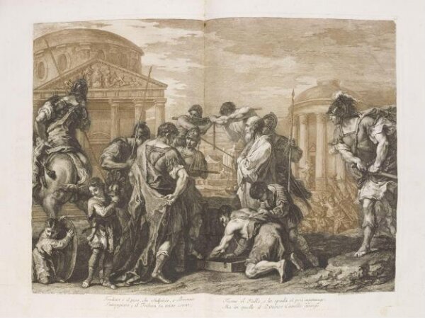 Collection of several drawings after Barbieri da Cento (known as ...