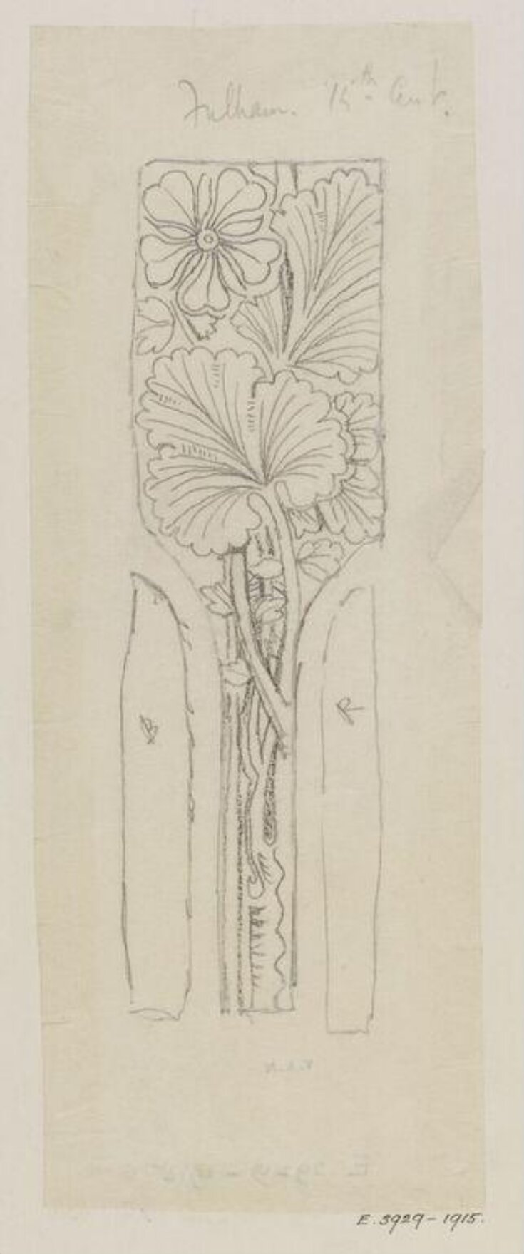 Record Drawing | North, Stanley | V&A Explore The Collections