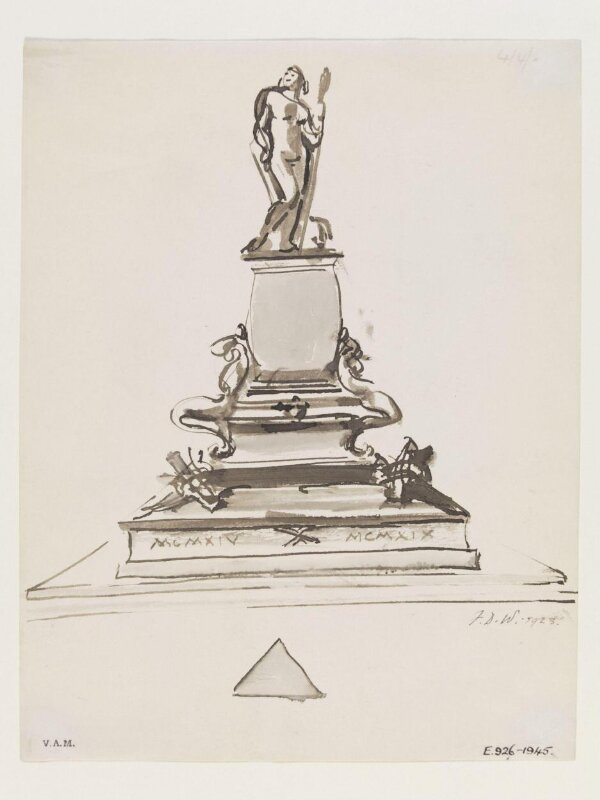 Memorial Monument Design | Francis Derwent Wood | V&A Explore The ...