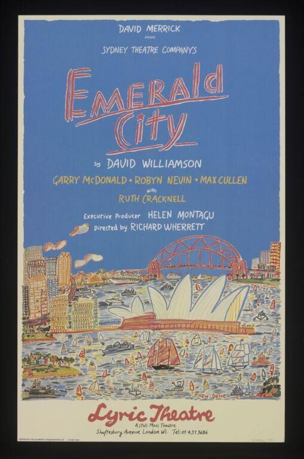 Emerald City poster | Done, Ken | V&A Explore The Collections