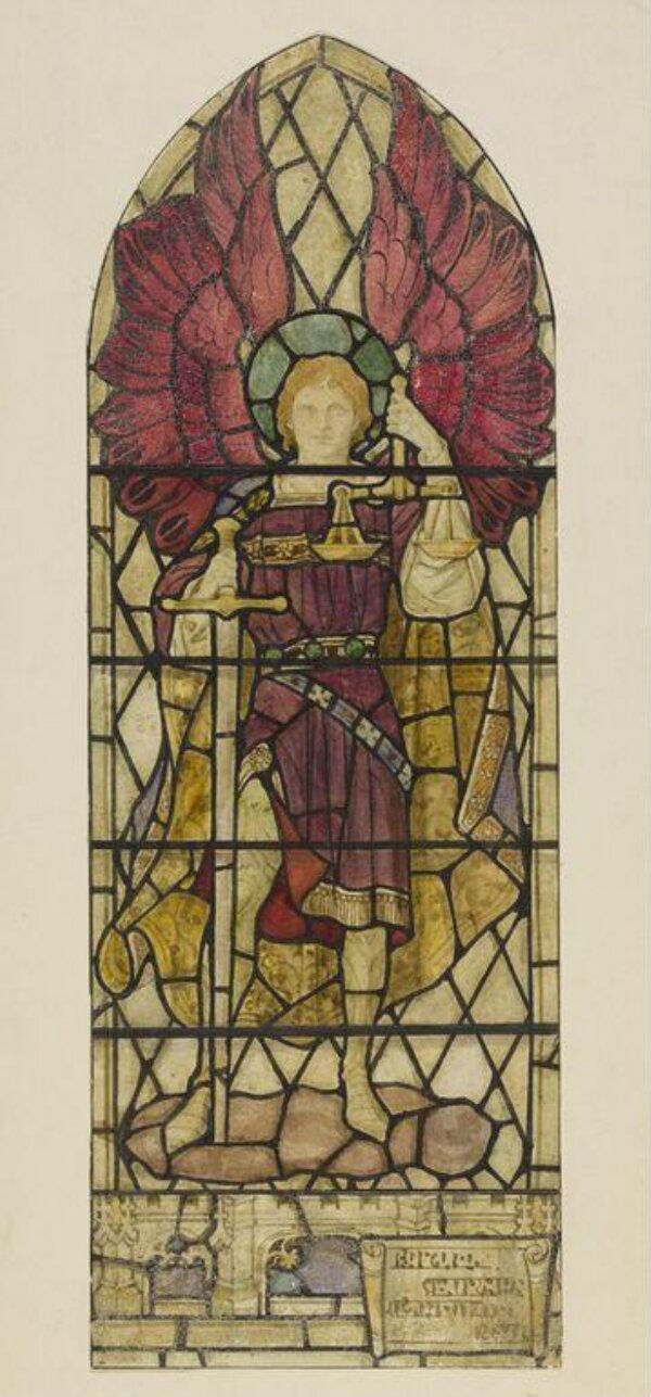 Stained Glass Design | Bell, Reginald Otto | V&A Explore The Collections