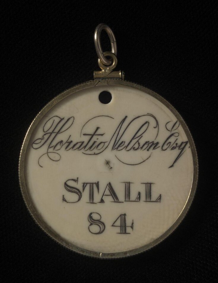 Theatre admission token | unknown | V&A Explore The Collections