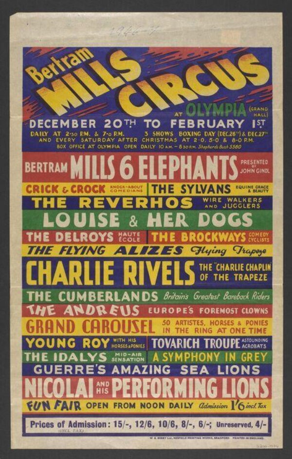 Bertram Mills' Circus | V&A Explore The Collections