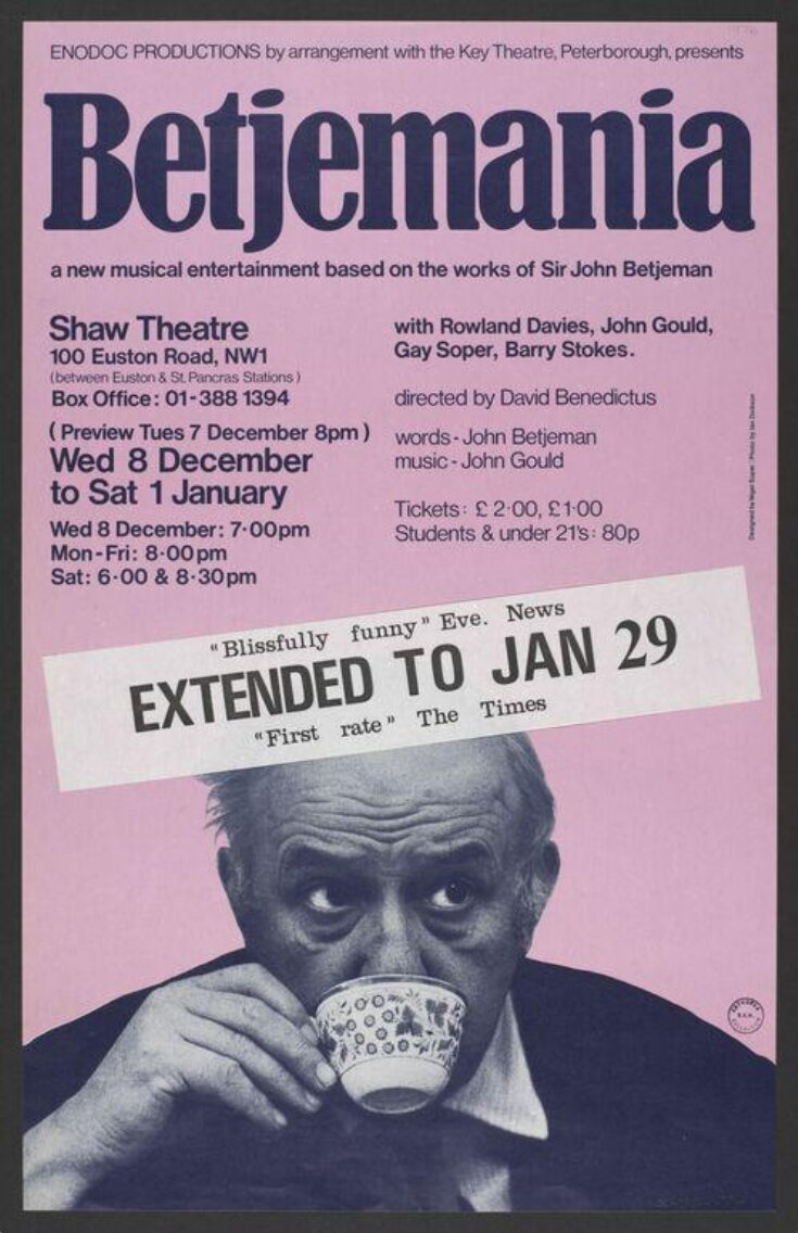 Poster | Dickson, Ian | Soper, Nigel | V&A Explore The Collections