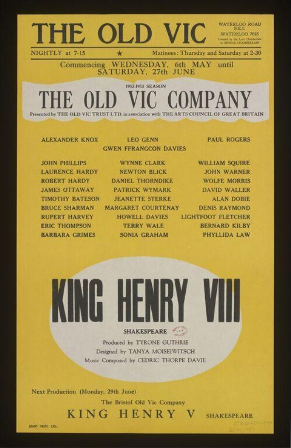 King Henry VIII poster | V&A Explore The Collections