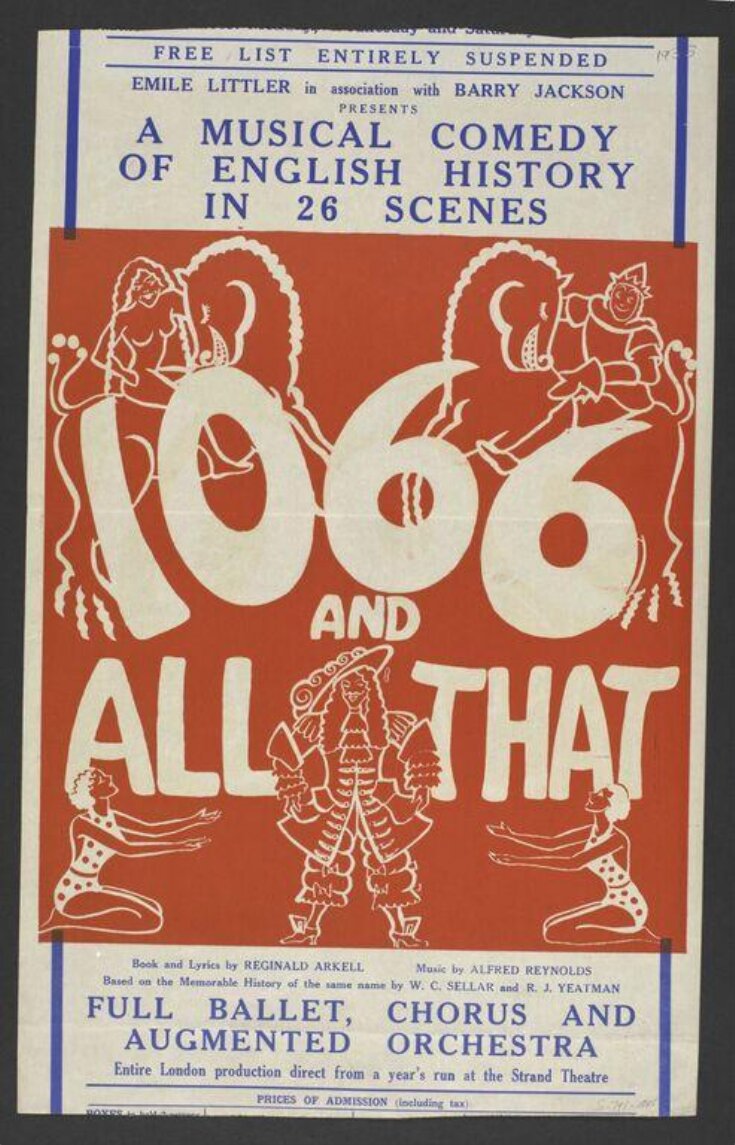 1066 and All That | Unknown | V&A Explore The Collections