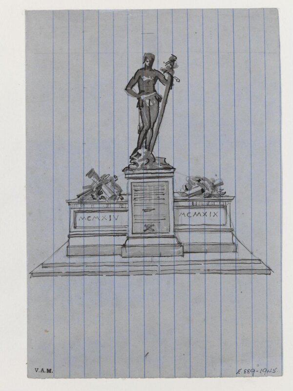 Memorial Monument Design | Francis Derwent Wood | V&A Explore The ...