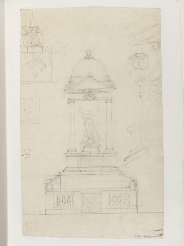Memorial Monument Design | Francis Derwent Wood | V&A Explore The ...