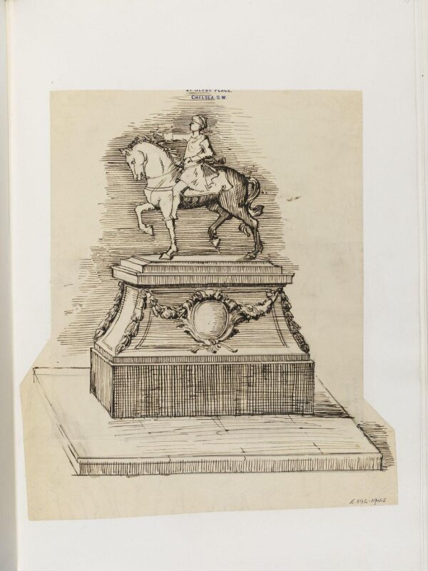 Statue Design | Francis Derwent Wood | V&A Explore The Collections