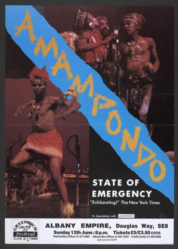 Amampondo poster | Unknown | V&A Explore The Collections