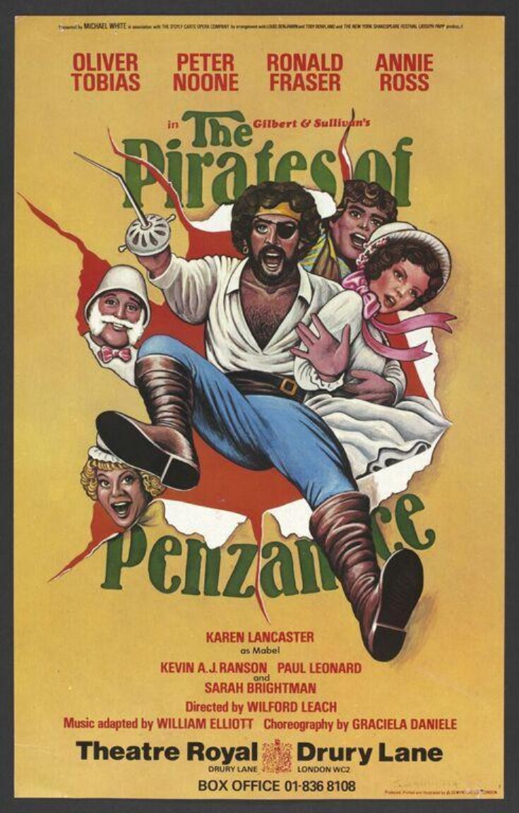 The Pirates of Penzance poster | V&A Explore The Collections