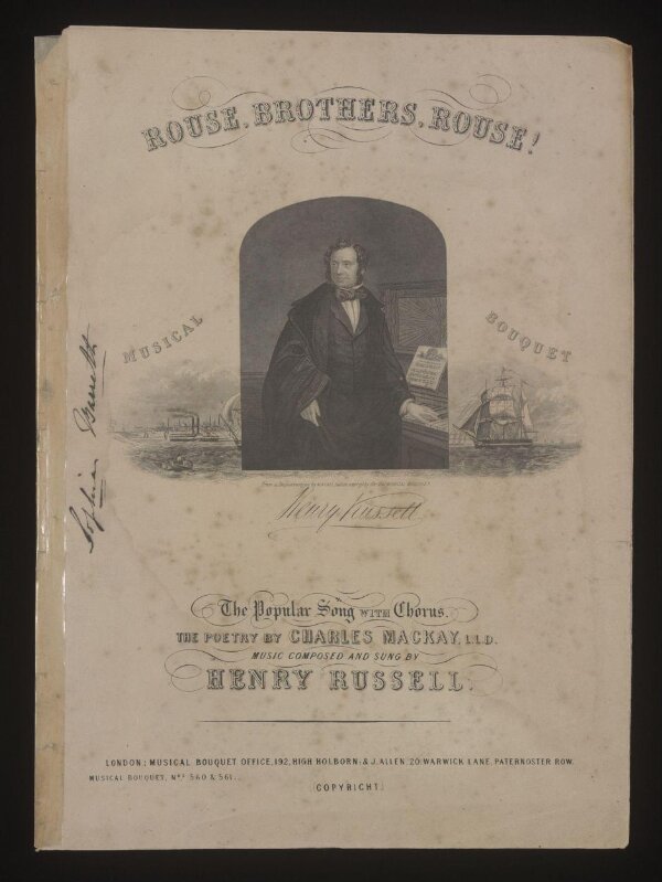 Rouse, Brothers, Rouse! | Mackay, Charles | Russell, Henry | V&A ...