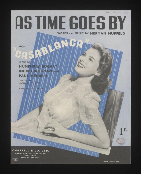 As Time Goes By | Hupfeld, Herman | V&A Explore The Collections
