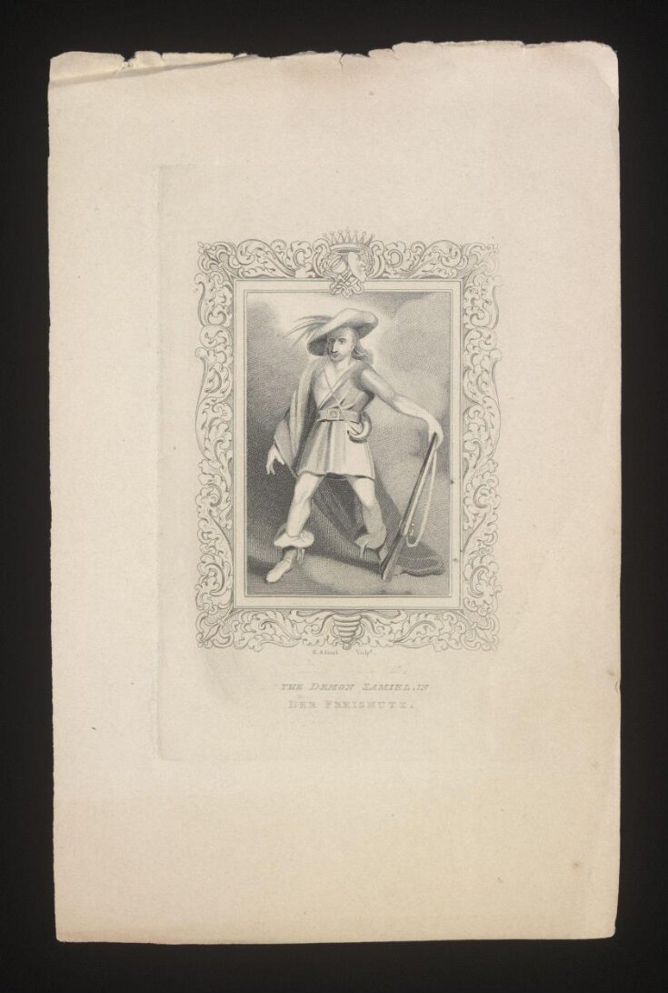 The Demon Zamiel/in Der Freishutz | Adcock, G. | V&A Explore The ...