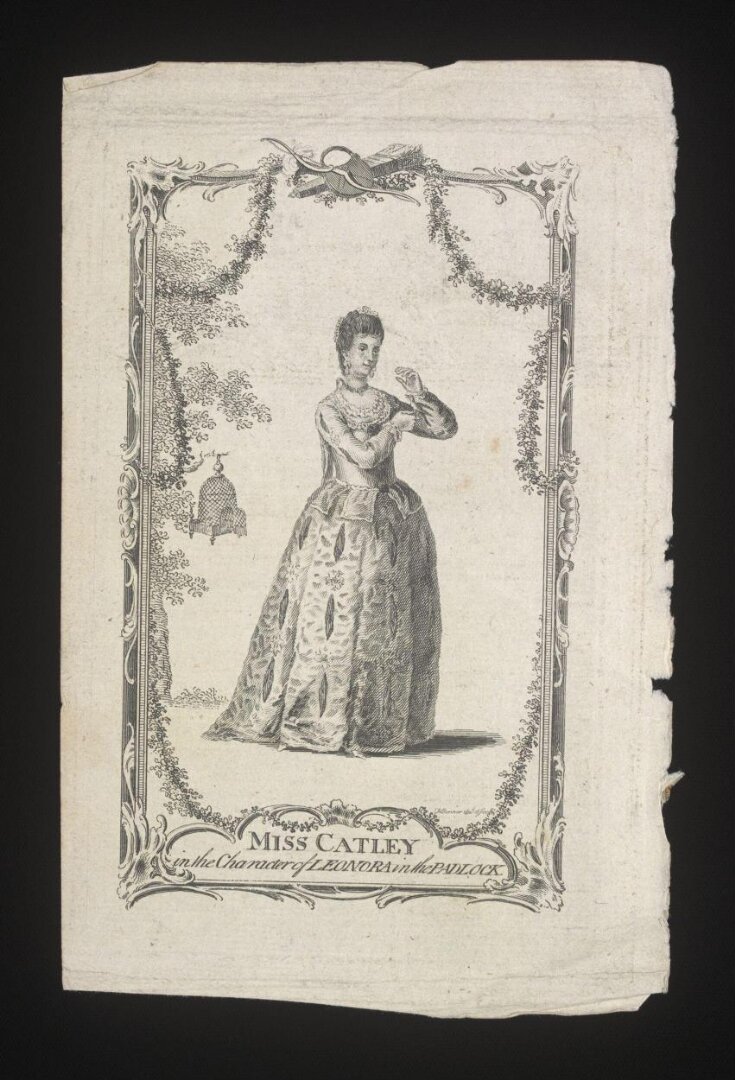 Miss Catley/in the character of Leonora in the Padlock | Bonner, Thomas ...