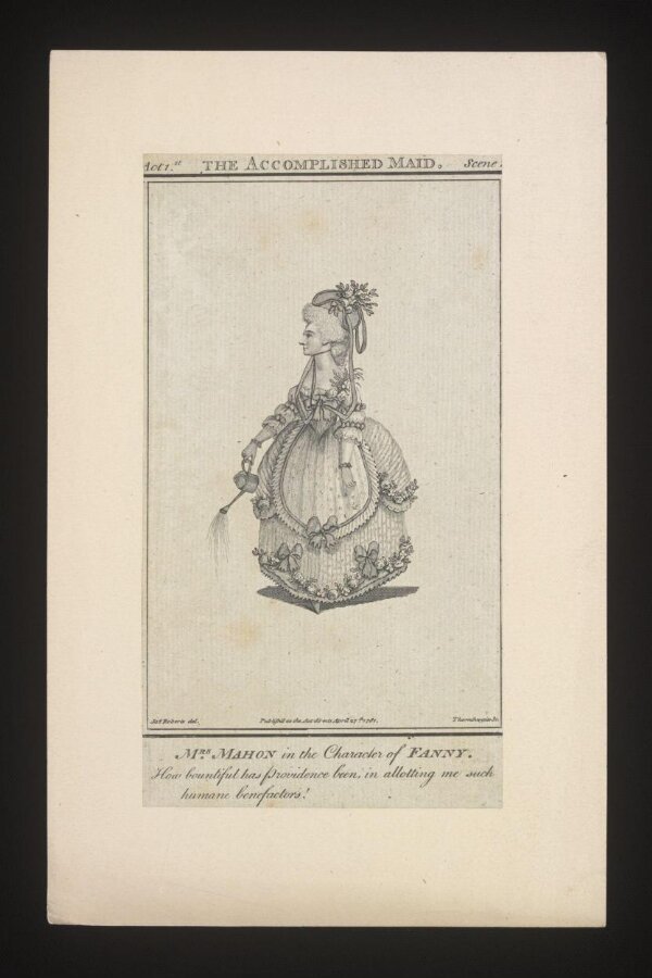 Mrs Mahon in the character of Fanny | Thornthwaite | Roberts, James | V ...