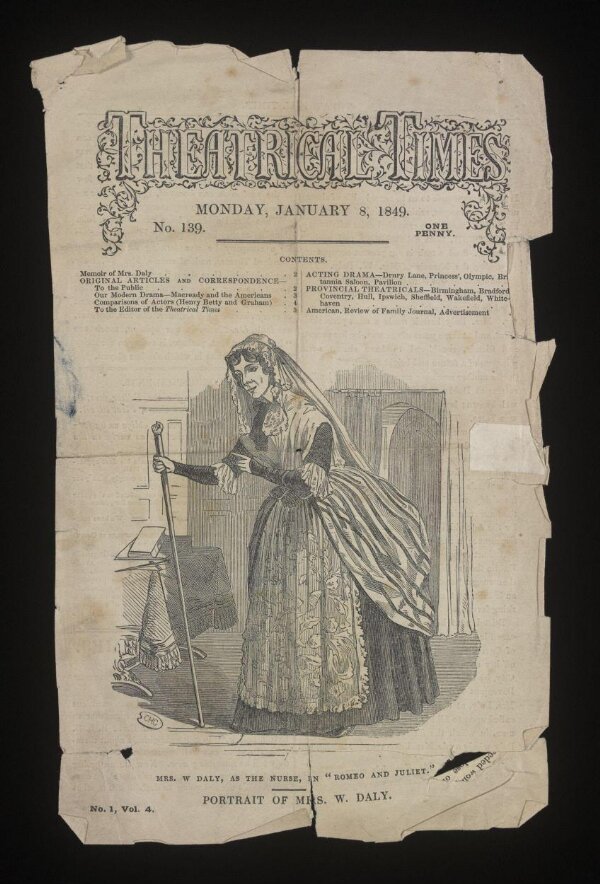 Mrs. W. Daly, as the nurse, in "Romeo and Juliet" | unknown | V&A ...