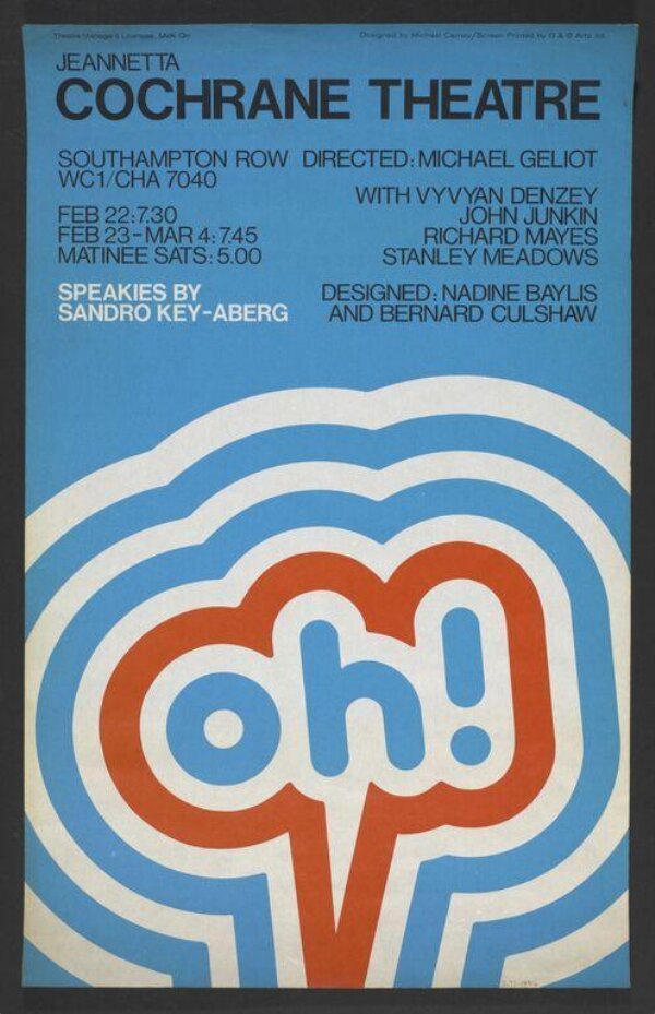 Poster | Carney, Michael | V&A Explore The Collections