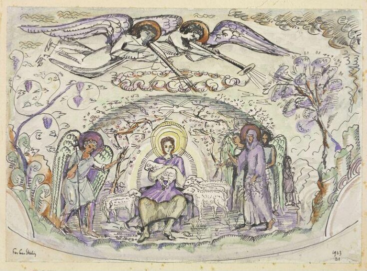 Design for a mosaic | boris anrep | V&A Explore The Collections