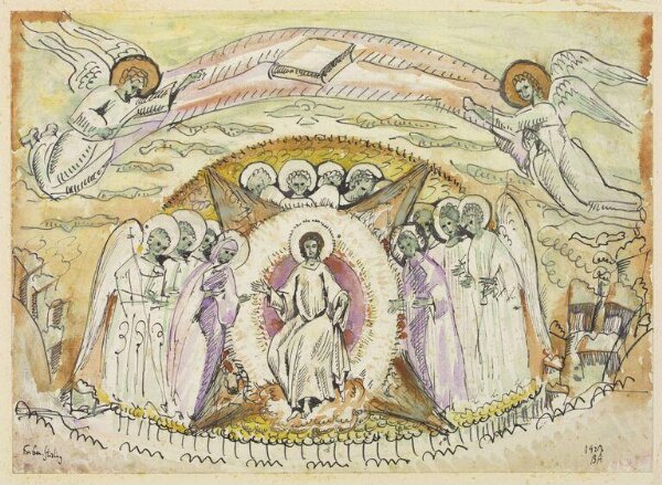 Design for a mosaic | boris anrep | V&A Explore The Collections