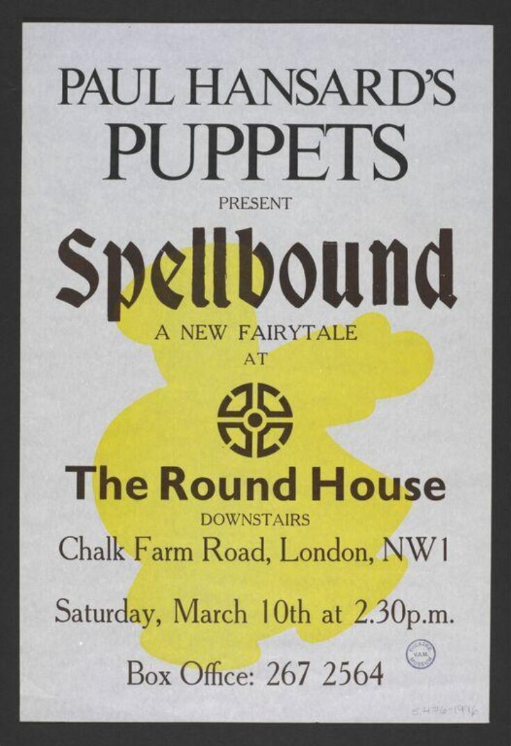 Poster advertising Spellbound | Unknown | V&A Explore The Collections