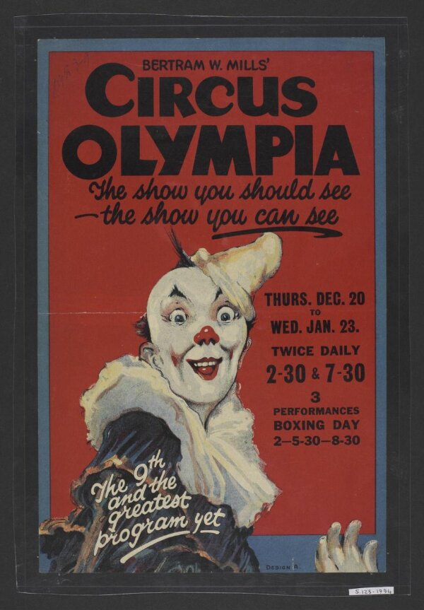 Bertram Mills poster | Hardy, Dudley | V&A Explore The Collections