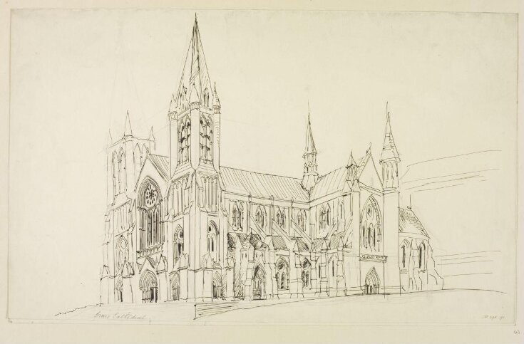 Drawing | Burges, William (A.R.A.) | V&A Explore The Collections
