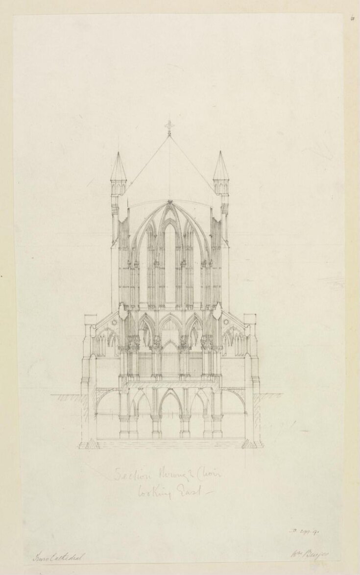 Drawing | Burges, William (A.R.A.) | V&A Explore The Collections