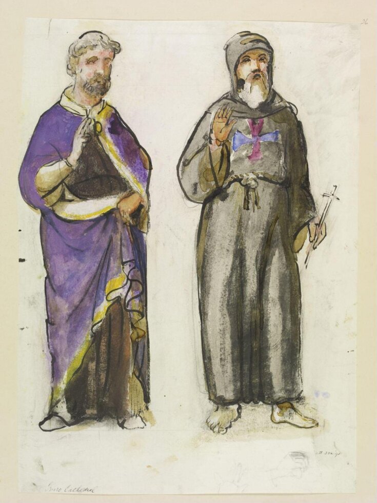 Drawing | Burges, William (A.R.A.) | V&A Explore The Collections