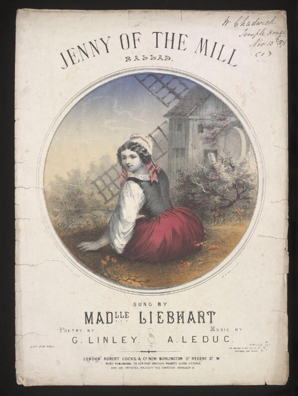 Jenny of the Mill | Rosenthal, S. | Linley, George | Leduc, Alphonse ...