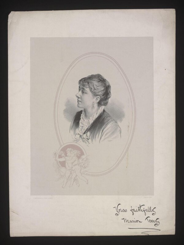 Portrait of Marion Terry | V&A Explore The Collections