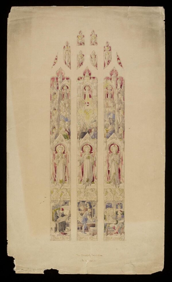 Stained Glass Design | A.W.N. Pugin | V&A Explore The Collections