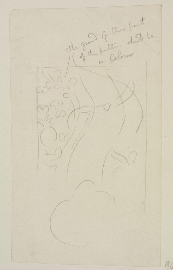 Design Drawing | A.W.N. Pugin | V&A Explore The Collections