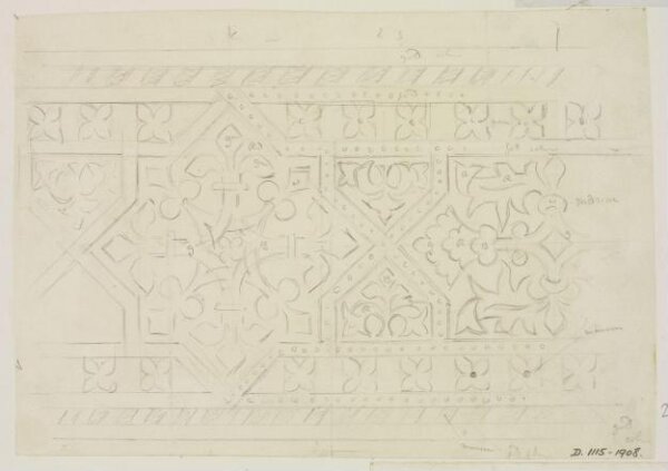 Design Drawing | A.W.N. Pugin | V&A Explore The Collections