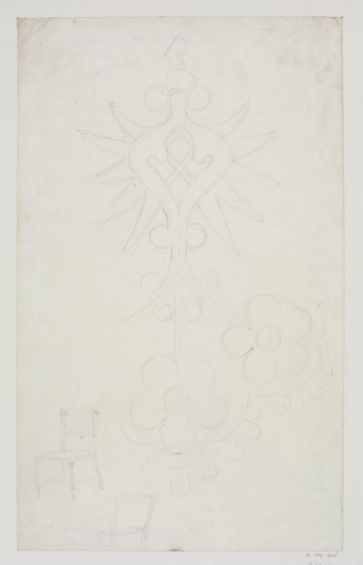 Design Drawing | A.W.N. Pugin | V&A Explore The Collections