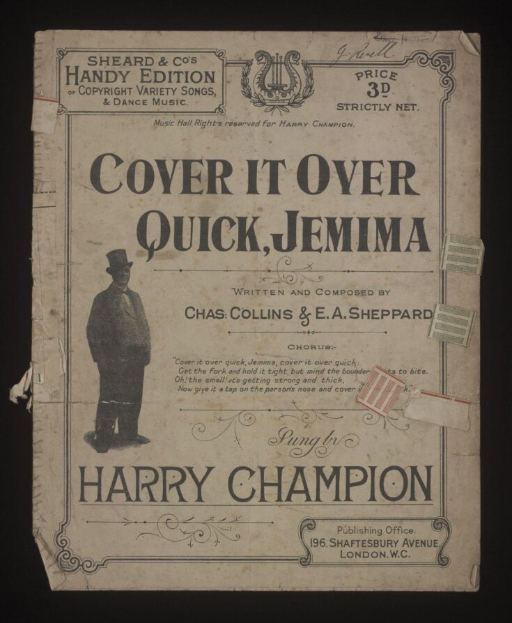 Cover It Over Quick Jemima | Sheppard, E. A. | Collins, Chas. | V&A ...