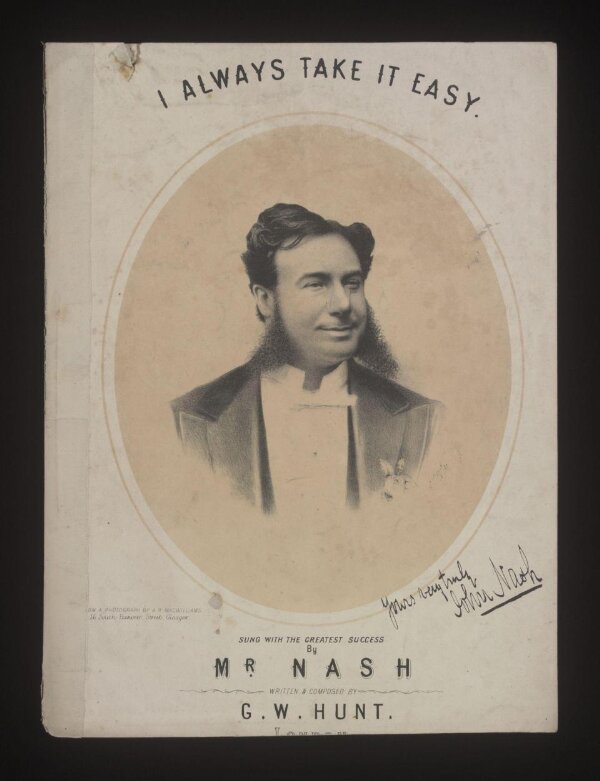 I Always Take It Easy | Macwilliams, A. R. | Hunt, G.W. | Hunt, G.W ...