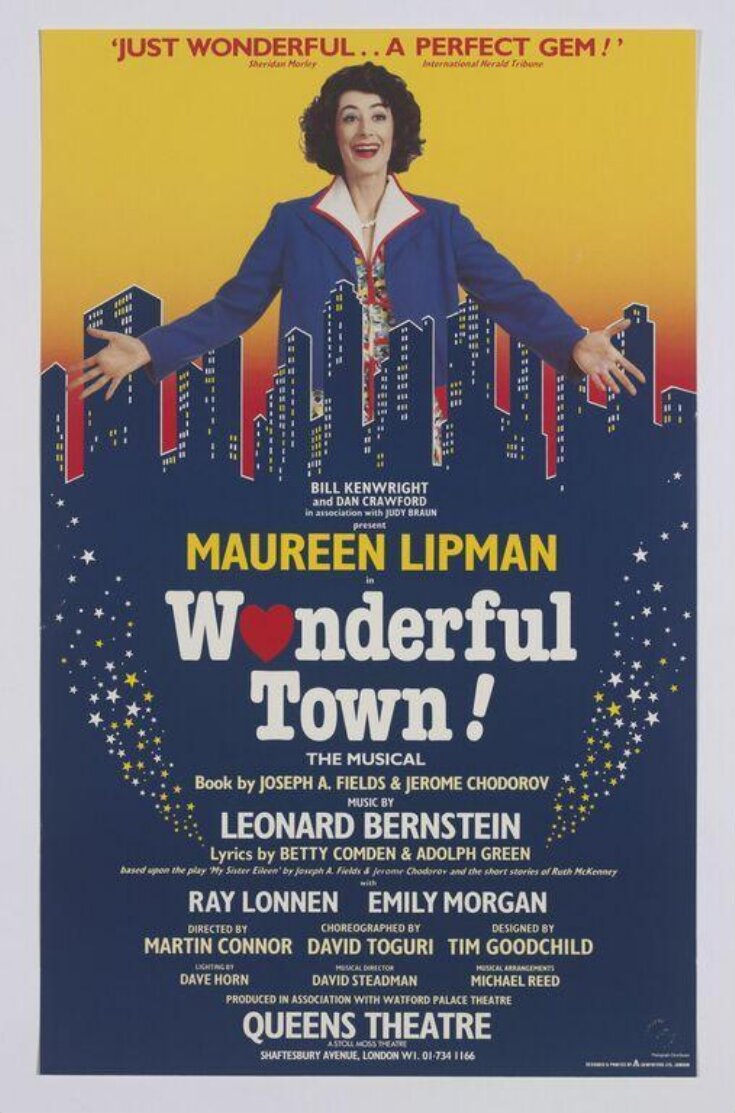 Wonderful Town poster | V&A Explore The Collections