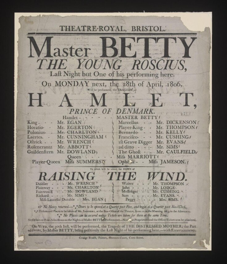 Poster | Routh, George | V&A Explore The Collections