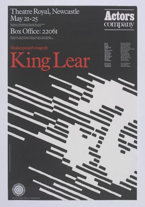 King Lear poster | V&A Explore The Collections