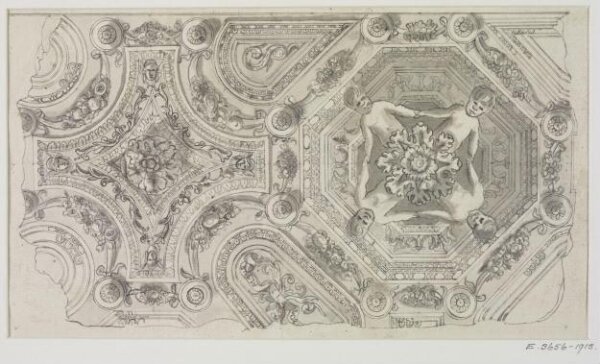 Design for a ceiling | Gibbs, James | Gibbs, James | V&A Explore The ...