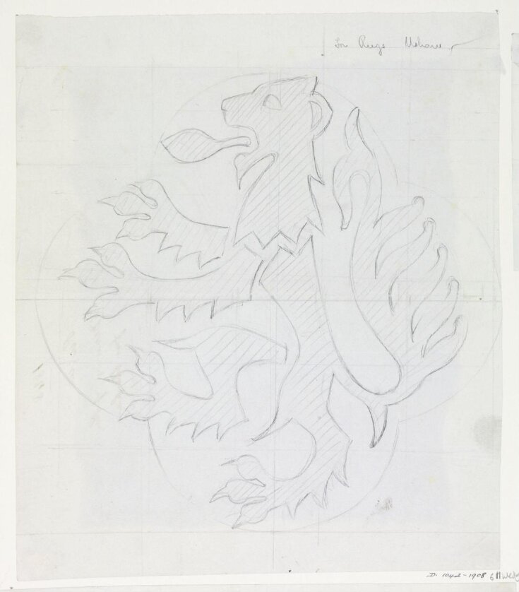 Rug Design for Roman Catholic College of St. Cuthbert | A.W.N. Pugin ...