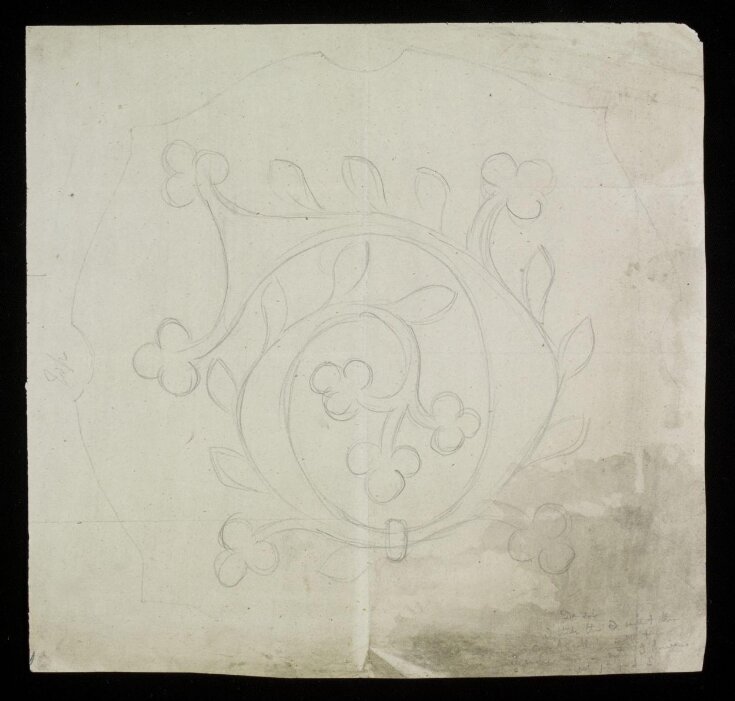 Design for a decorative panel | A.W.N. Pugin | V&A Explore The Collections