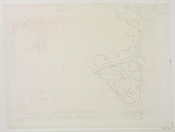 'Passage next to Drawing Room' | A.W.N. Pugin | V&A Explore The Collections
