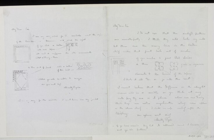 Drawing | A.W.N. Pugin | V&A Explore The Collections