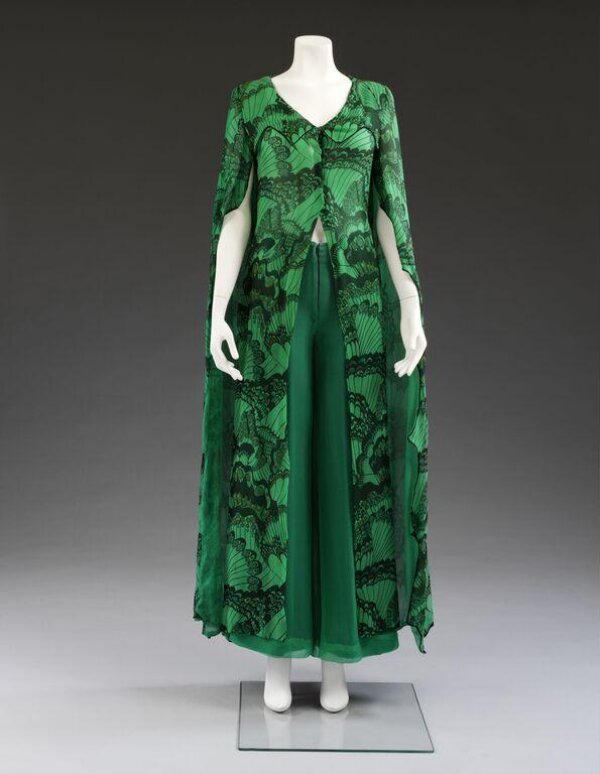 Evening Trouser Suit | Thea Porter | V&A Explore The Collections