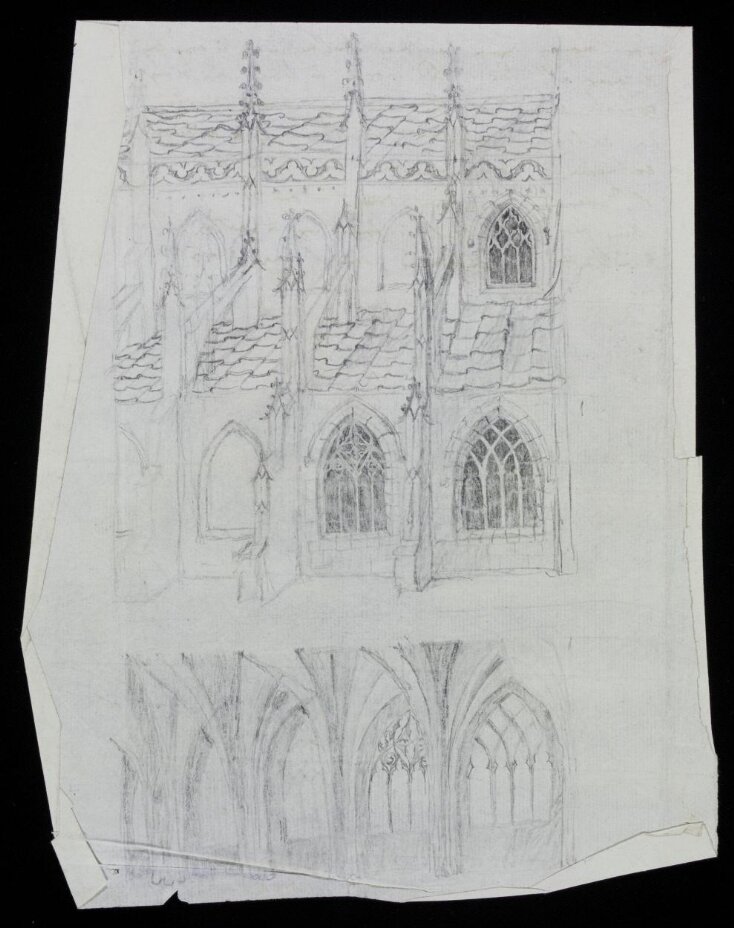 Architectural Drawing (Visual Work) | Hall, James (Sir) | V&A Explore ...