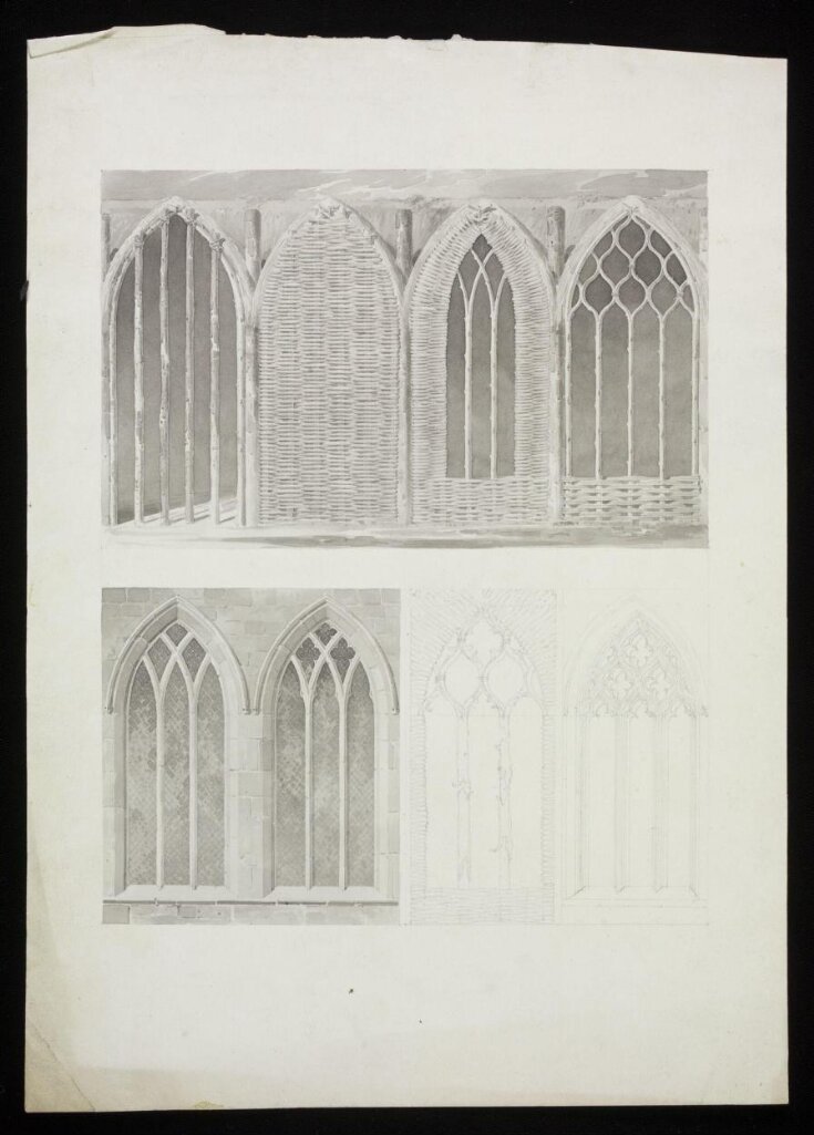Architectural Drawing (Visual Work) | Hall, James (Sir) | V&A Explore ...