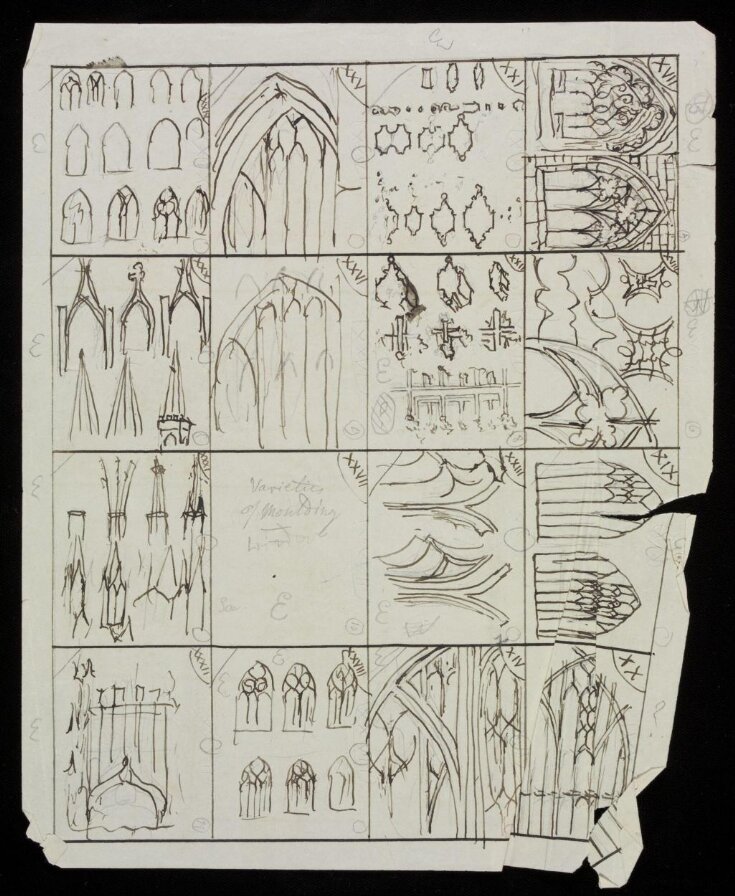 Architectural Drawing (Visual Work) | Hall, James (Sir) | V&A Explore ...