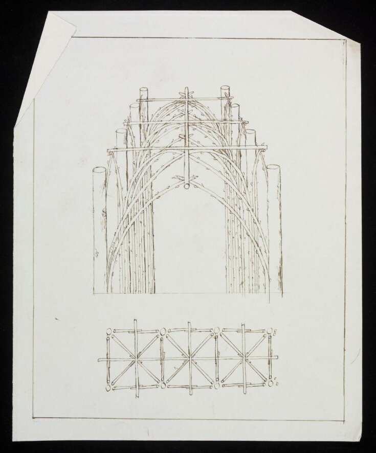 Architectural Drawing (Visual Work) | Hall, James (Sir) | V&A Explore ...